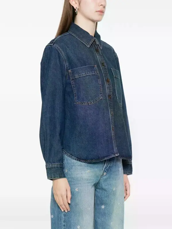FRAME Chest Pocket Denim Shirt