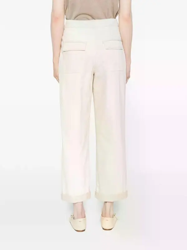 Peserico Cuffed Trousers