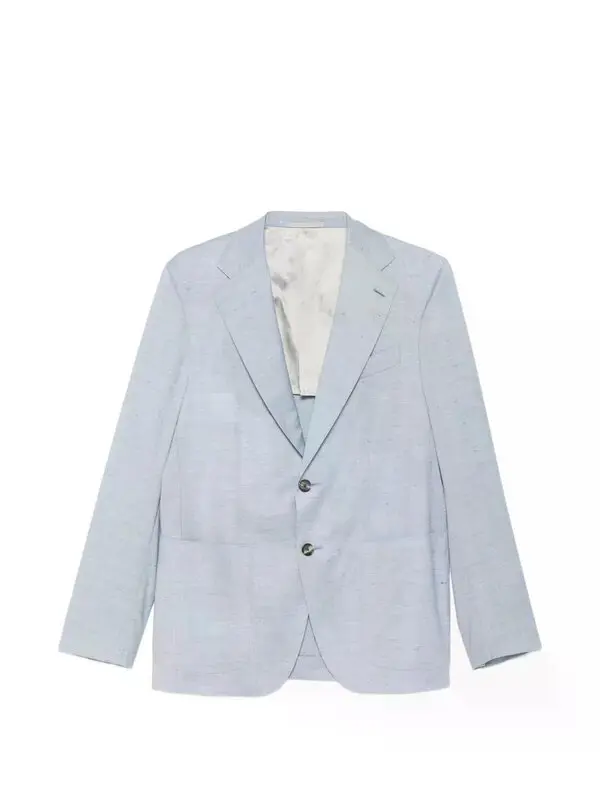 Caruso Aida Two-button Blazer - Blue