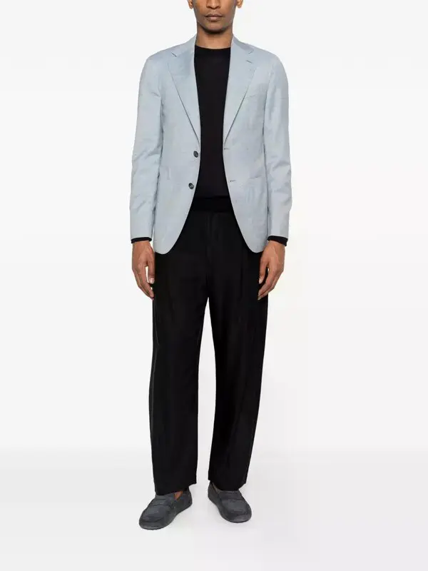 Caruso Aida Two-button Blazer - Blue
