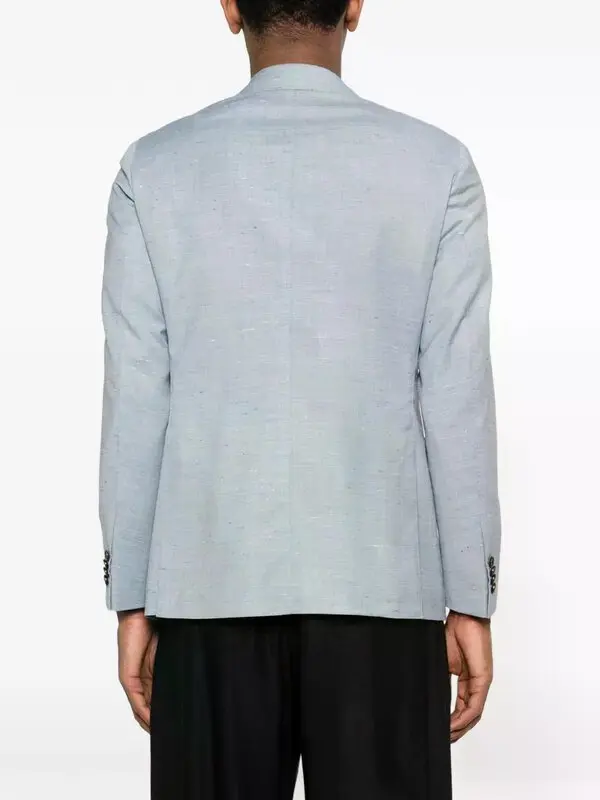 Caruso Aida Two-button Blazer - Blue