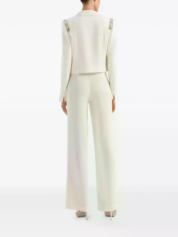 GENNY Cady Cropped Jacket With Embellishments