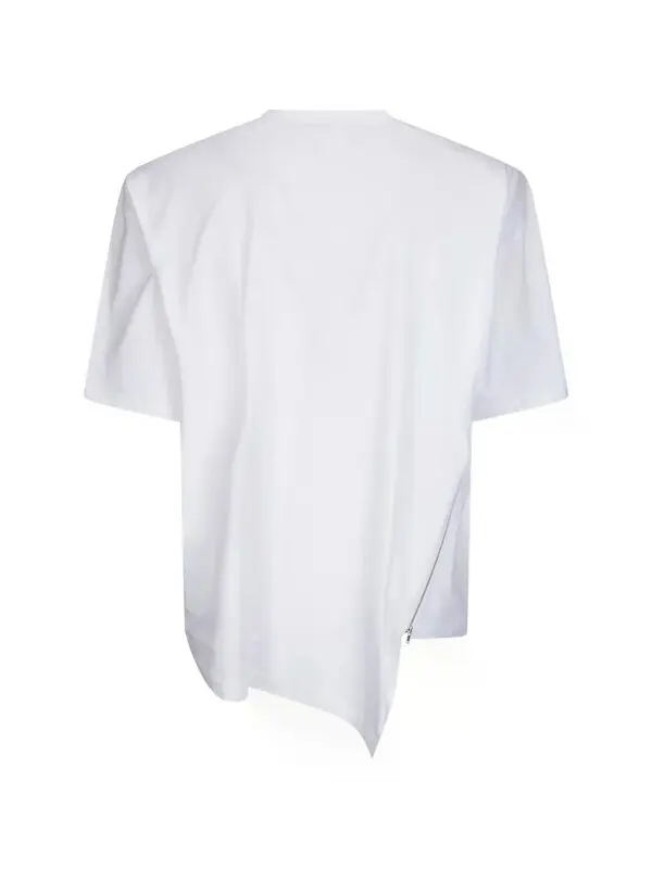 Comme Des Garçons Zip Asymmetric T-shirt