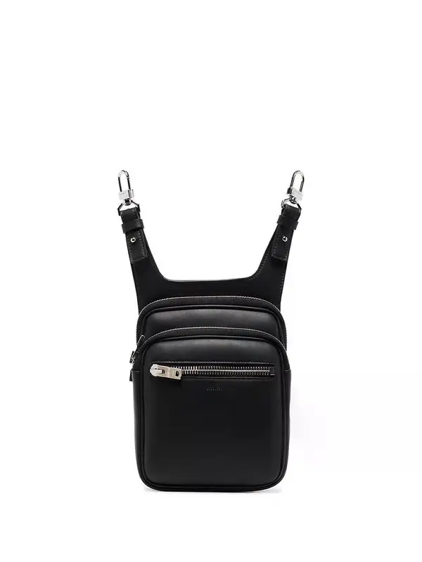 Amiri Hook-on Leather Belt Bag - Black