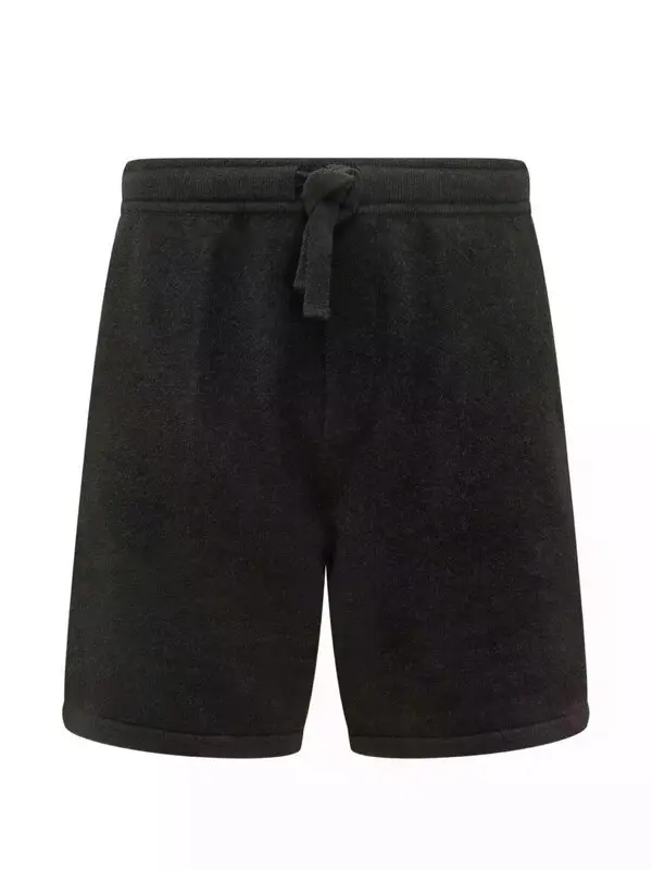 Dolce & Gabbana Drawstring Knit Shorts - Grey