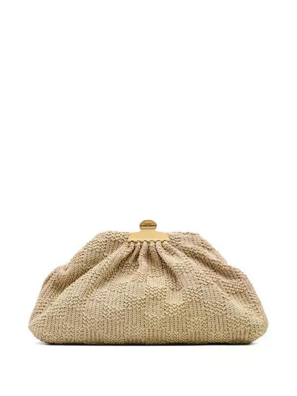 Marc Jacobs Medium The Summer Glam Woven Clutch Bag