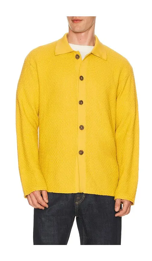 ISA BOULDER Aurum Drift Shirt - Mustard