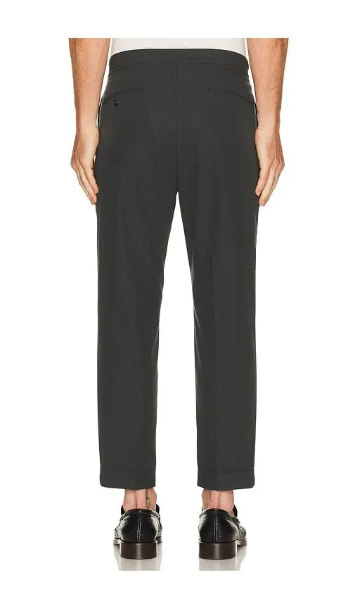 BEAMS 1 Pleat Travel Trousers - Grey
