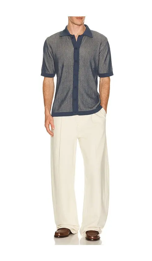 FAR AFIELD Velzy Knitted Shirt In . Also