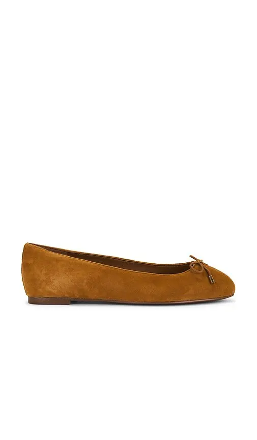 Madewell Hester Flat In Suede
