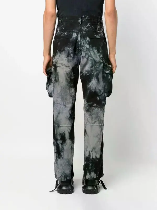 Off-White Tie-dye Cargo Trousers