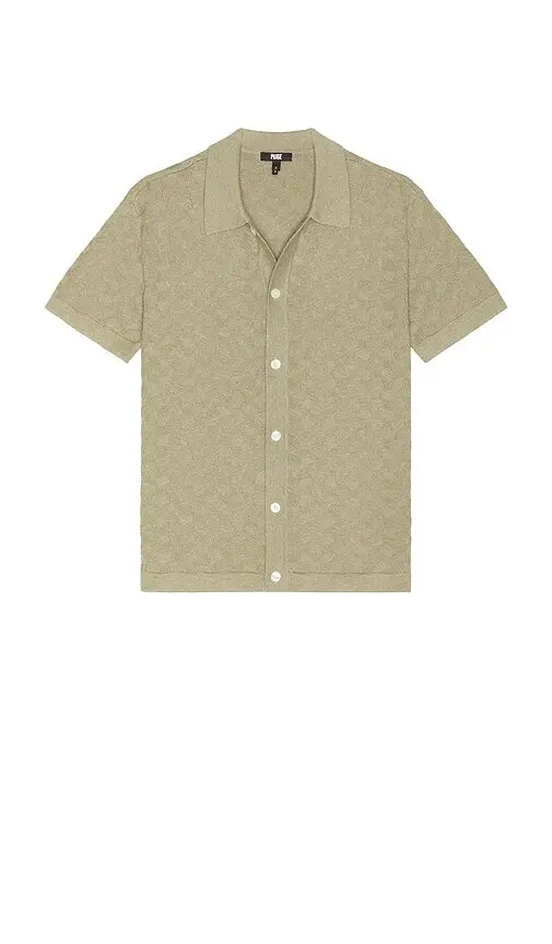Paige Mendez Sweater Shirt In . Also - Olive