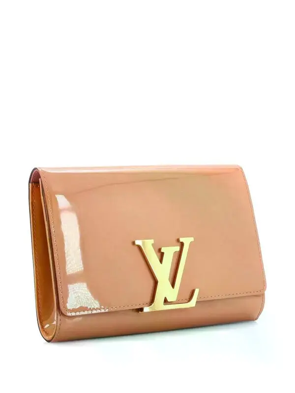 LOUIS VUITTON Patent Clutch Bag