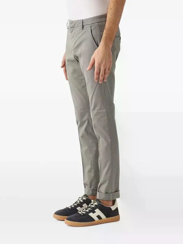 DONDUP Cuffed-hem Trousers - Grey