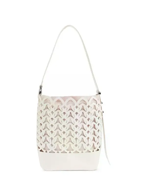 Kate Spade New York Woven Leather Bucket Bag