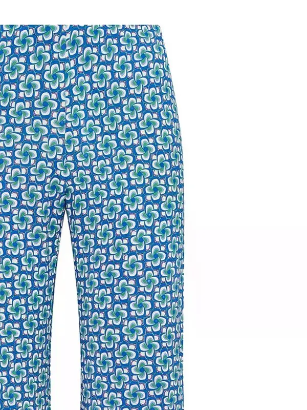 Malìparmi Flared Patterned Trousers