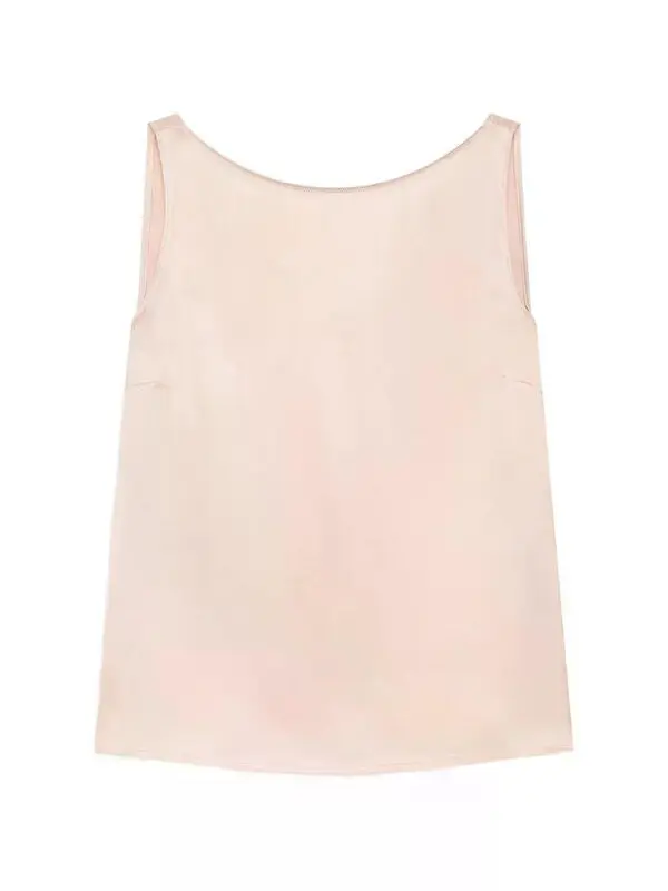 Malìparmi Sleeveless Viscose Top - Pink