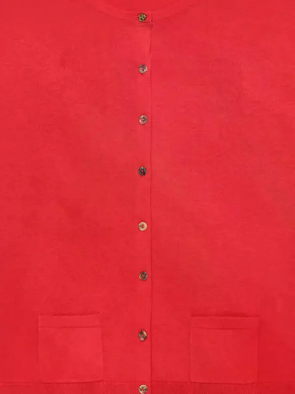 Malìparmi Crew Neck Cardigan With Pockets