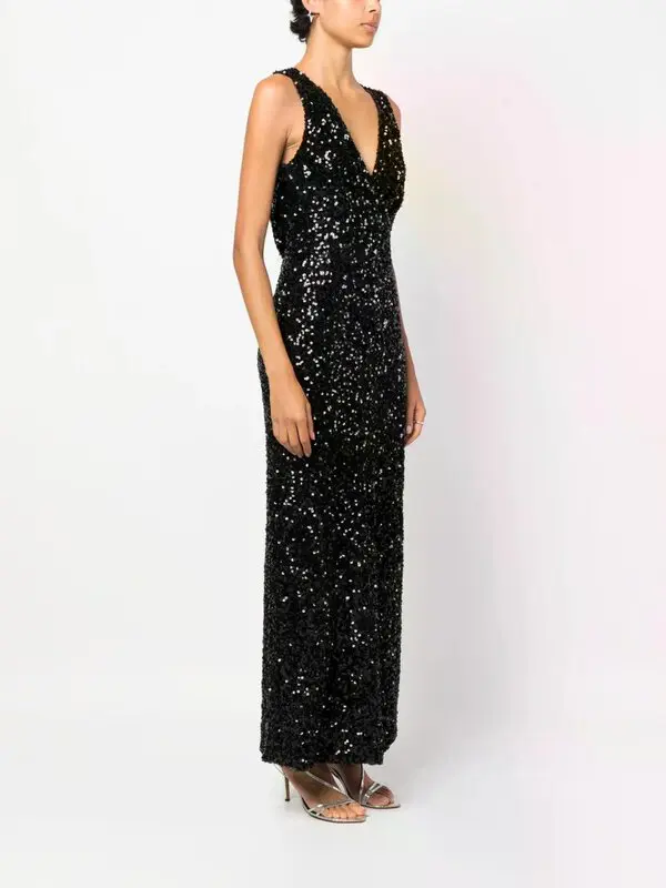 P.a.r.o.s.h Embellished Midi Dress