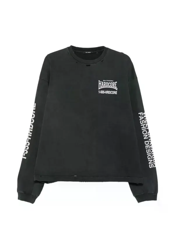 WILLY CHAVARRIA Long-sleeve Sweater - Black