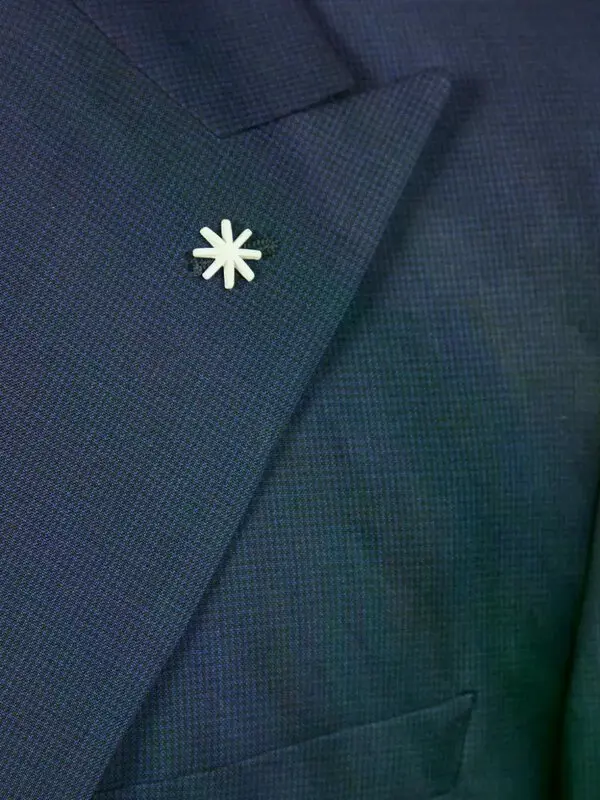 MANUEL RITZ Micro-pattern Suit