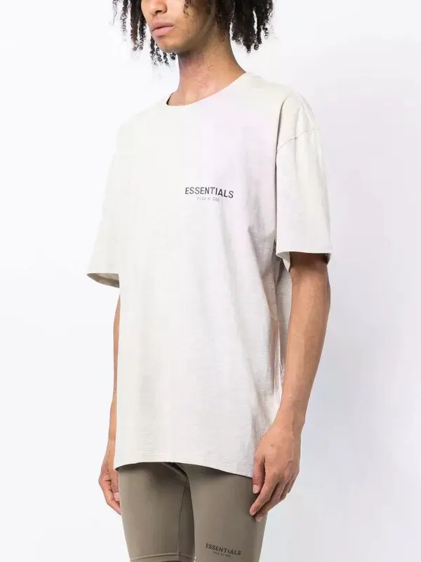 Fear Of God Logo-print T-shirt - Grey