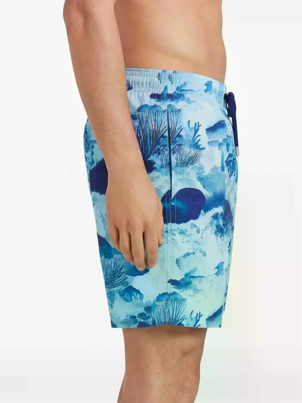 Vilebrequin Printed Swim Shorts - Blue