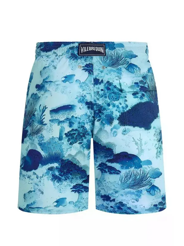 Vilebrequin Printed Swim Shorts - Blue
