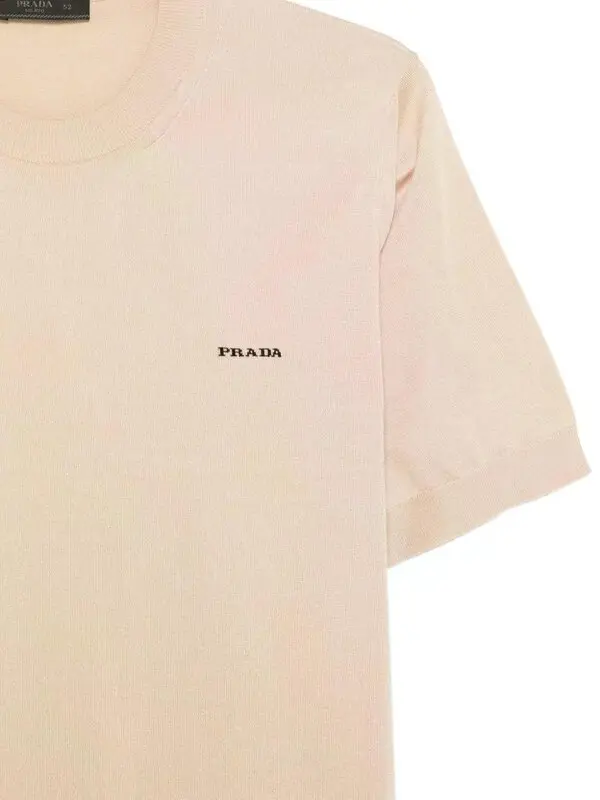 Prada Cotton Crewneck T-shirt