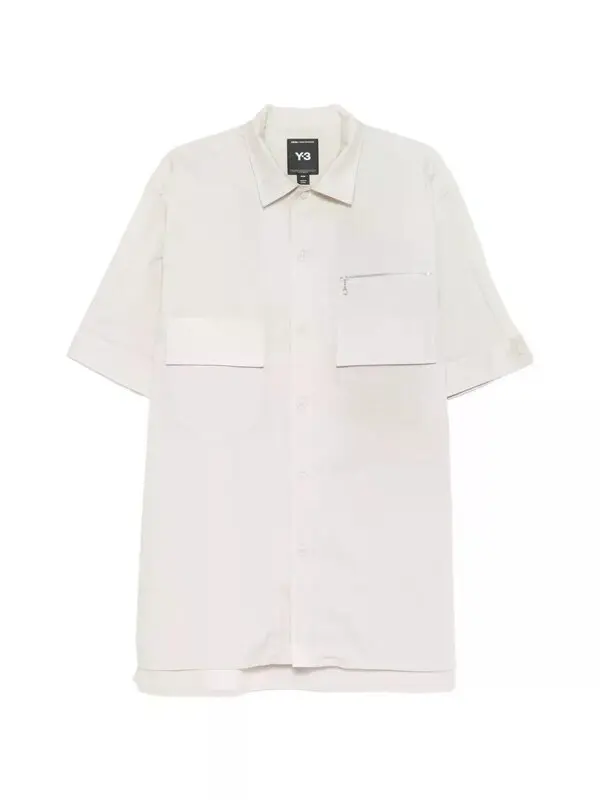 Y3 Ut Zipped-pocket Shirt