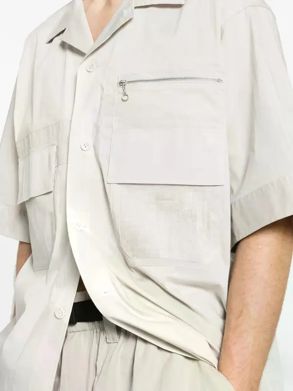 Y3 Ut Zipped-pocket Shirt
