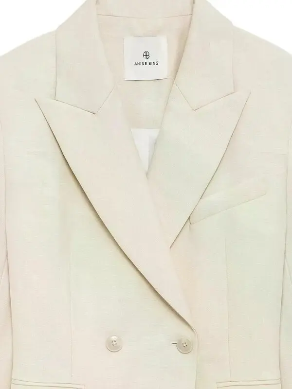 ANINE BING Tiphaine Double-breasted Blazer