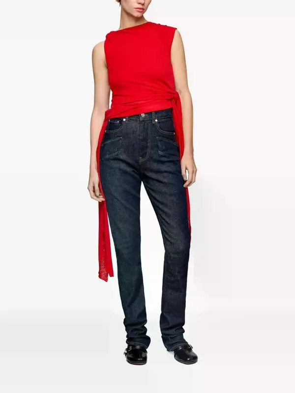 GANNI Patch Pocket Jeans