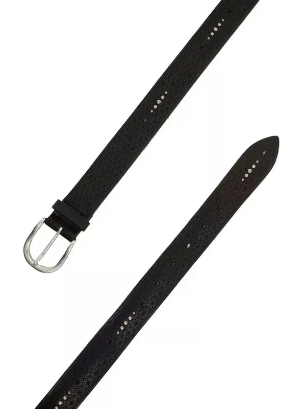Orciani Studded Leather Belt