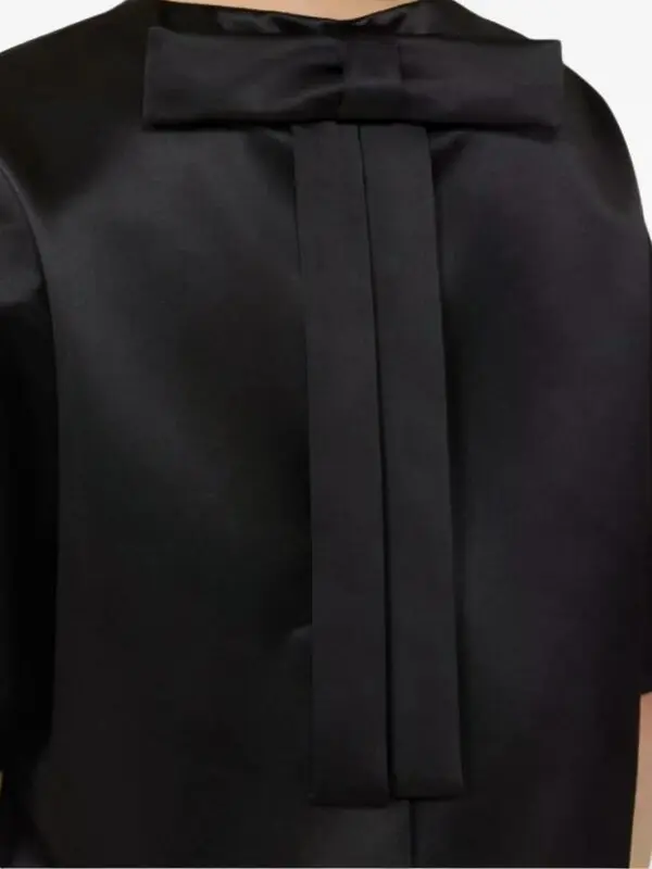 Max Mara Buttoned Cape With Short Sleeves