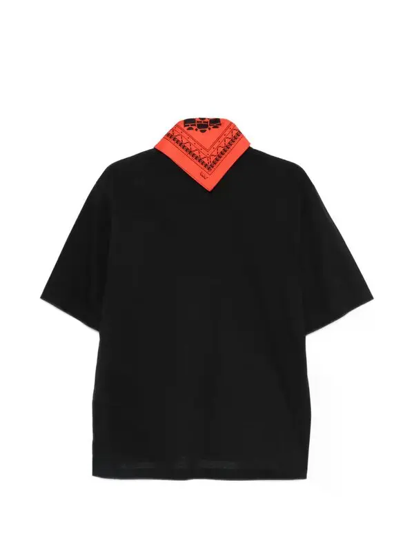 Kolor Bandana-embellishment Polo Shirt