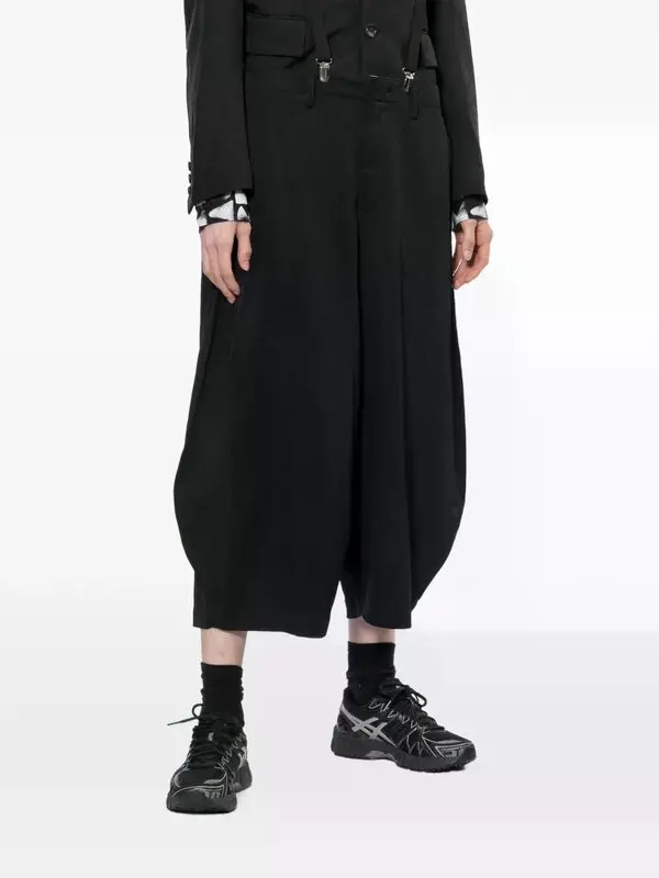 Comme Des Garçons Drop-crotch Suspenders Trousers