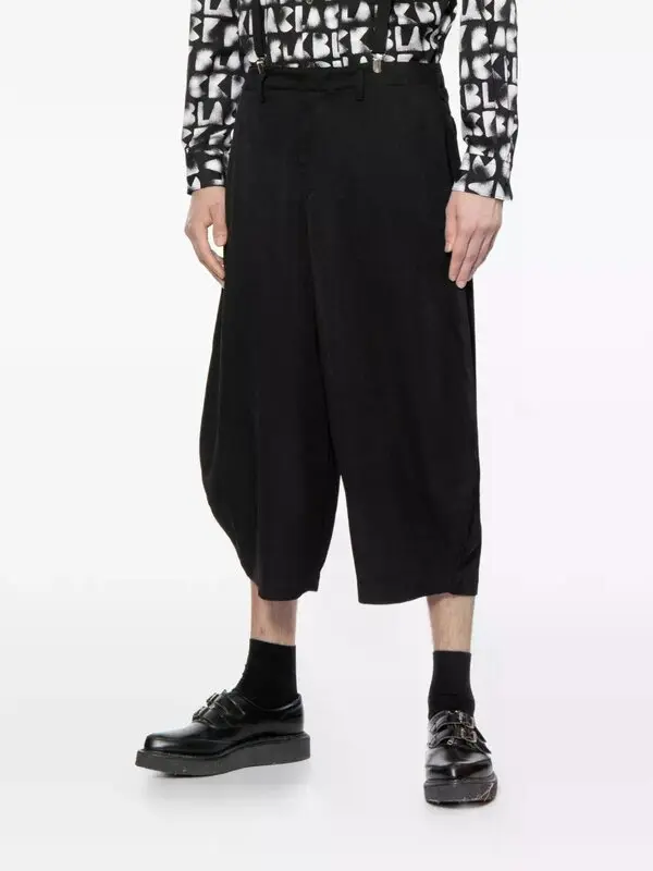 Comme Des Garçons Drop-crotch Suspenders Trousers