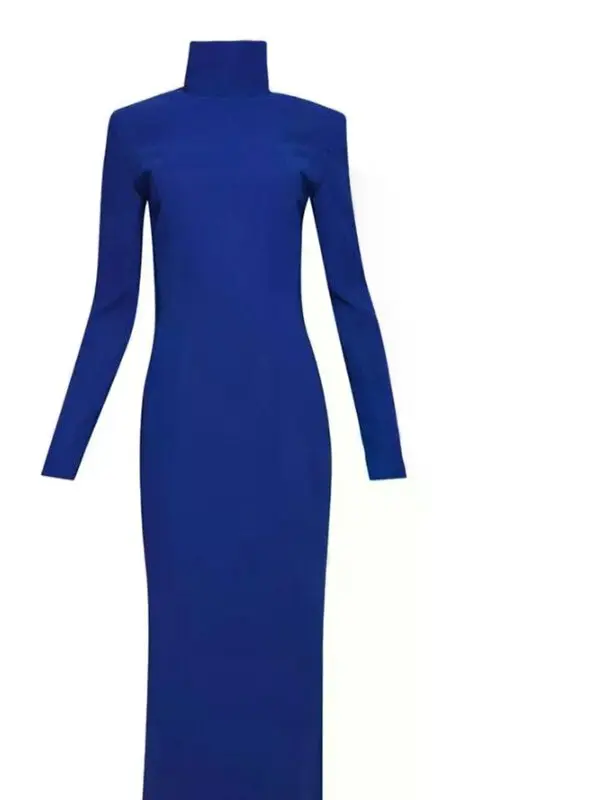 MONOT High Neck Long Sleeve Gown