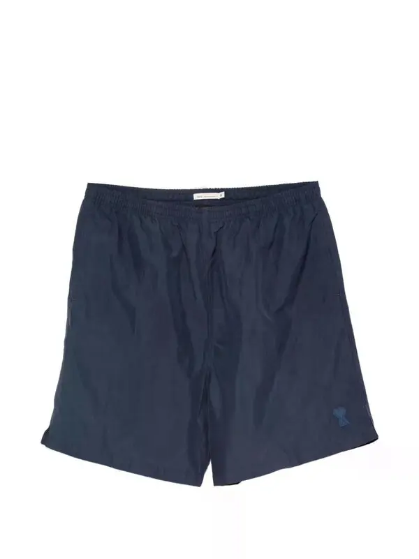 AMI Paris Logo Swim Shorts