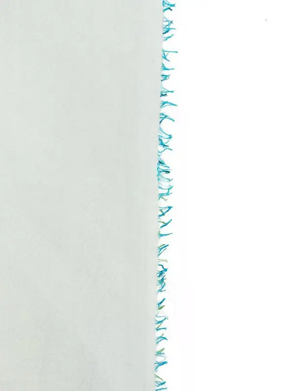 Faliero Sarti Rocky Fringed Scarf - Blue