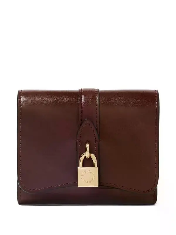 Stella McCartney Logo-detail Wallet - Brown