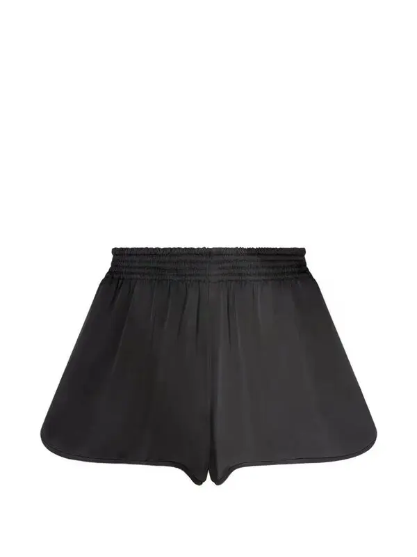 Stella McCartney Shirred Satin Shorts
