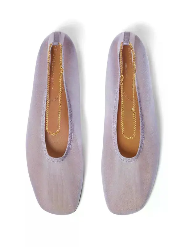 Stella McCartney Chain Detail Ballet Flats