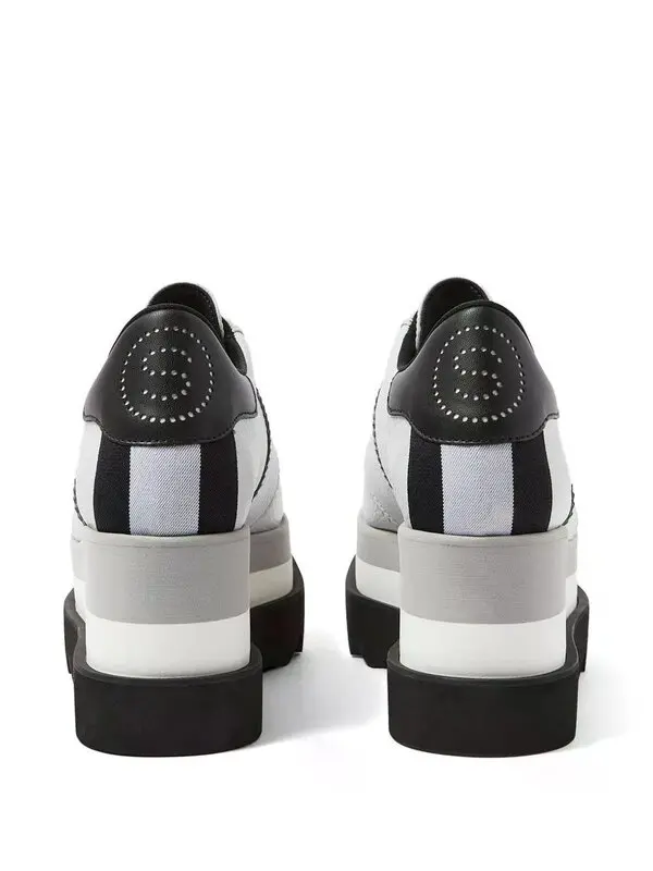 Stella McCartney Sneakelyse Platform Lace-up Sneakers - Grey