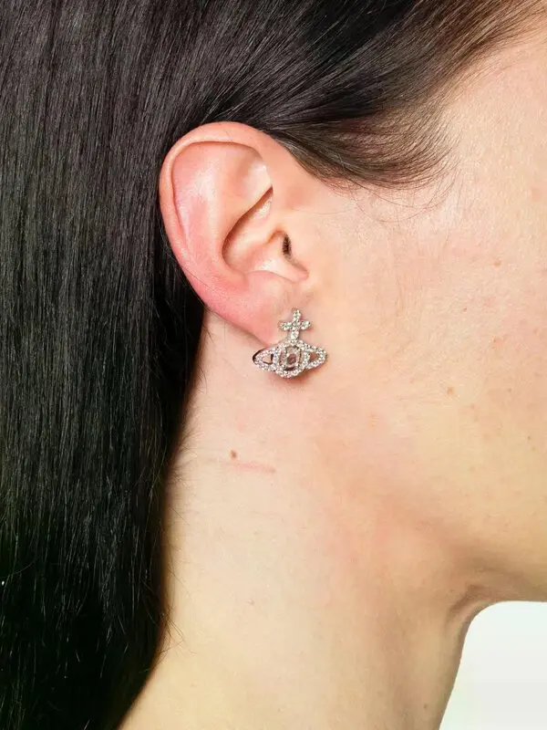 VIVIENNE WESTWOOD Olympia Crystal Orb Earrings