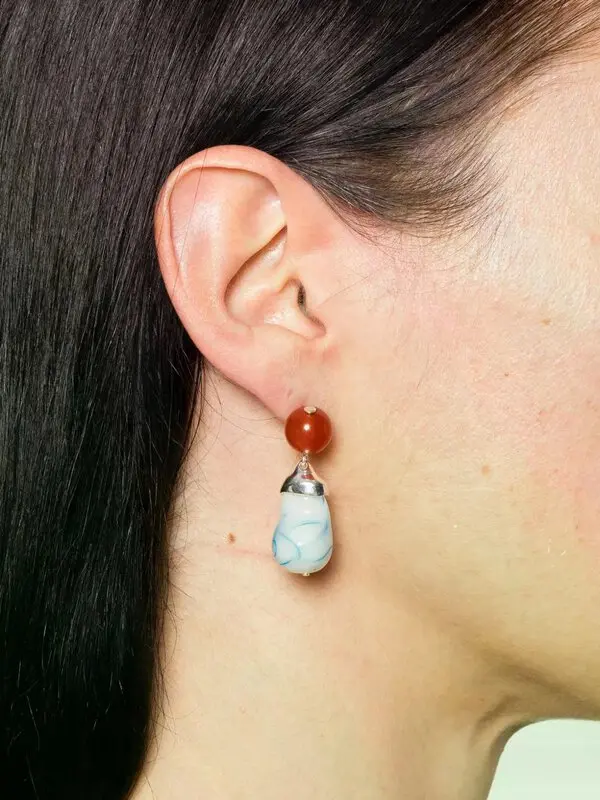 Completedworks Beak Earrings - Silver