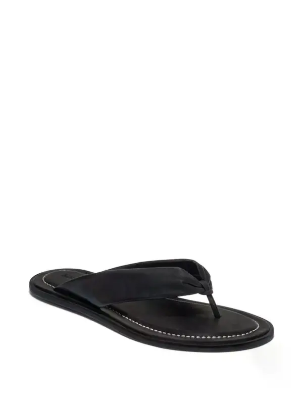 Bernardo Salt Thong Flat Sandals - Black