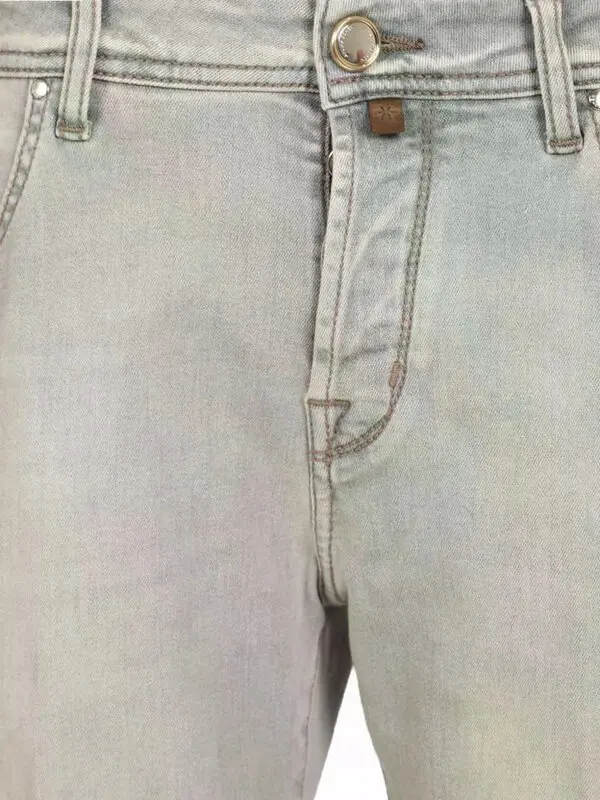 Jacob Cohen Light Button Jeans - Grey