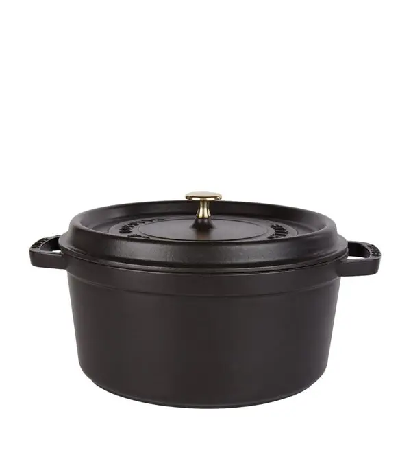 STAUB Round Cocotte - Black
